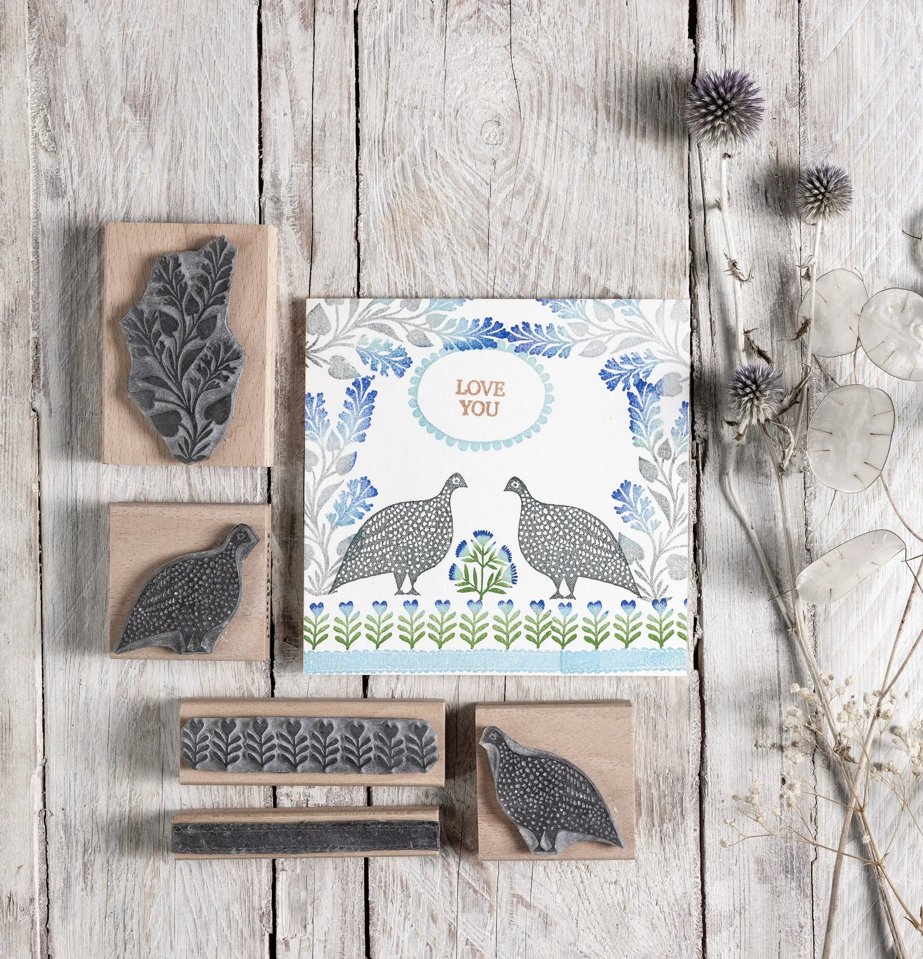 Patchwork Patterns Rubber Stamps for card making and fabric printing ...