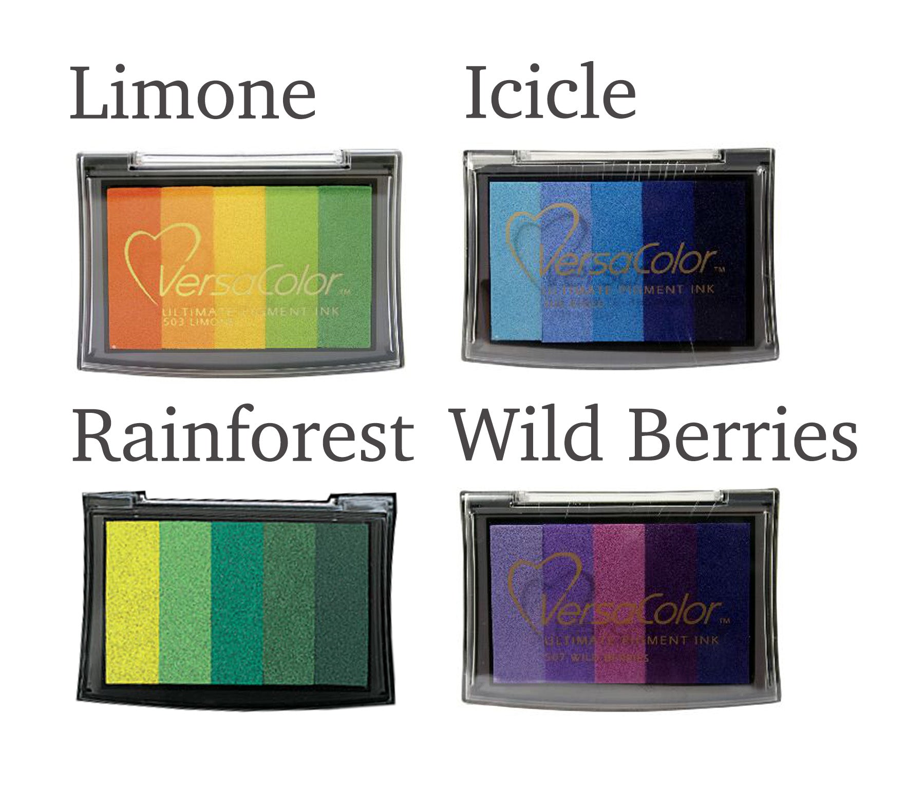 Versa Color 5 colour ink pads | Noolibird