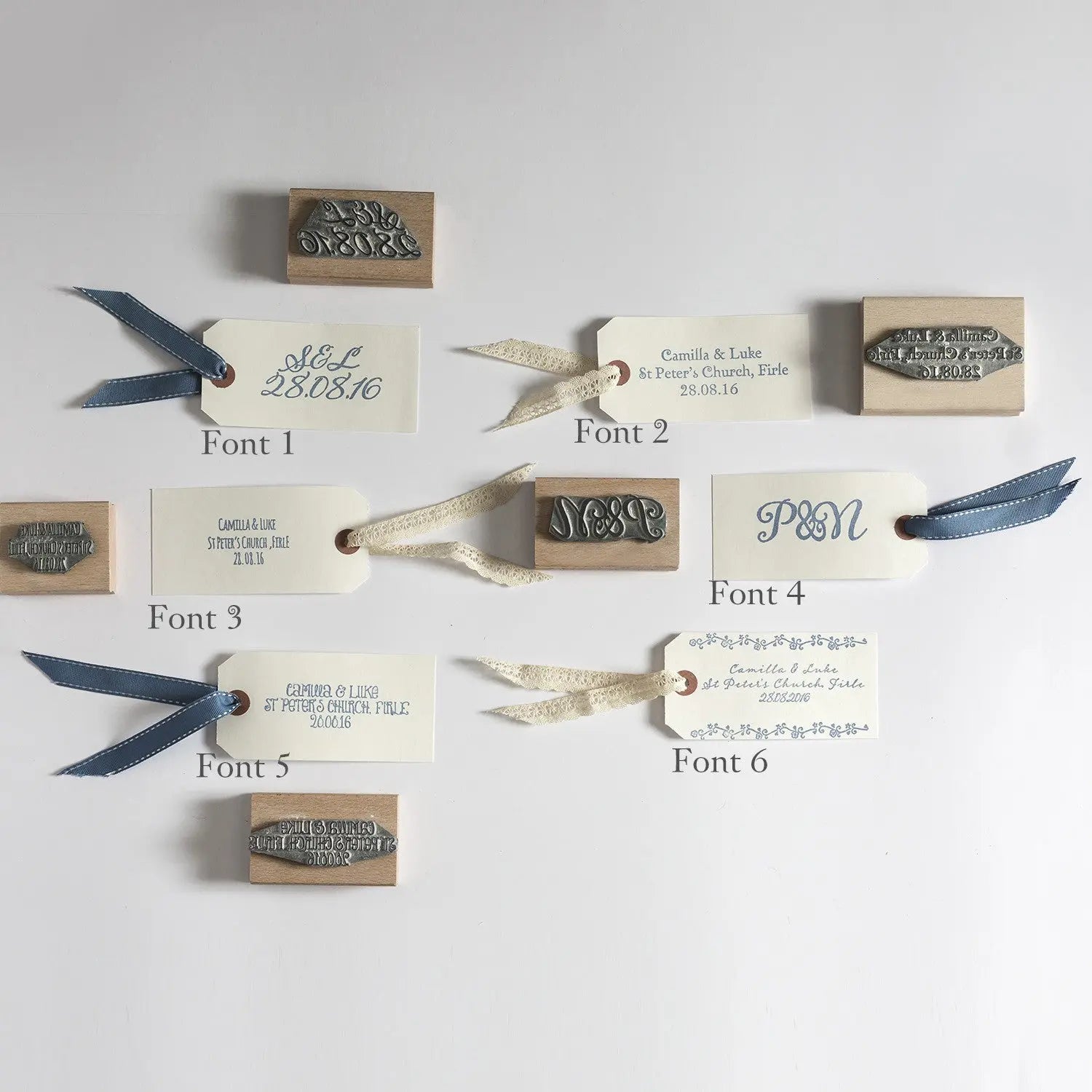 Save The Date Custom Rubber Stamp | Noolibird